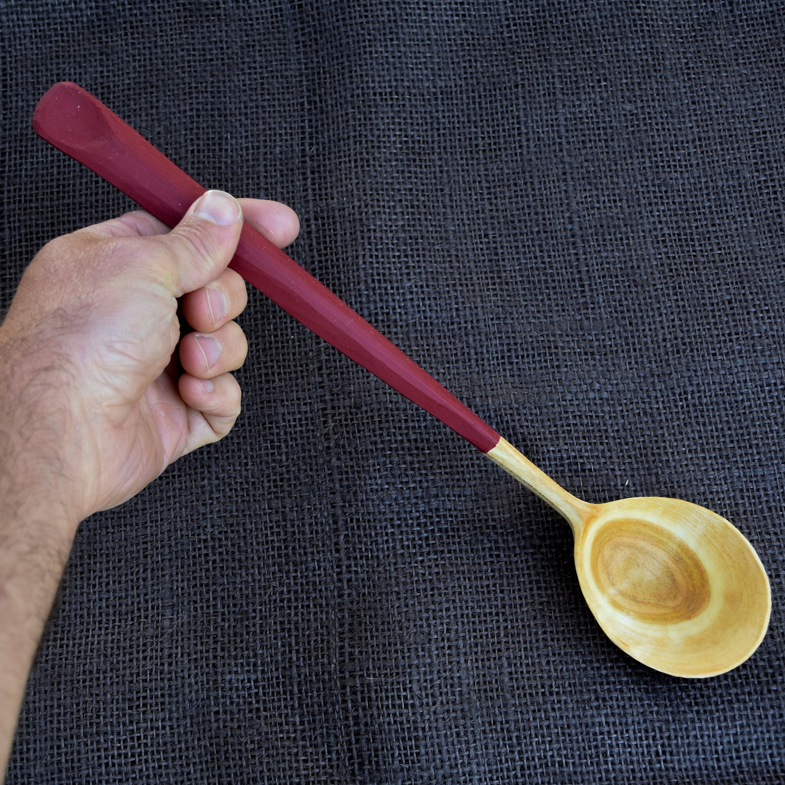 Circular Cooking Spoon ~ Barn Red – Alex Finberg
