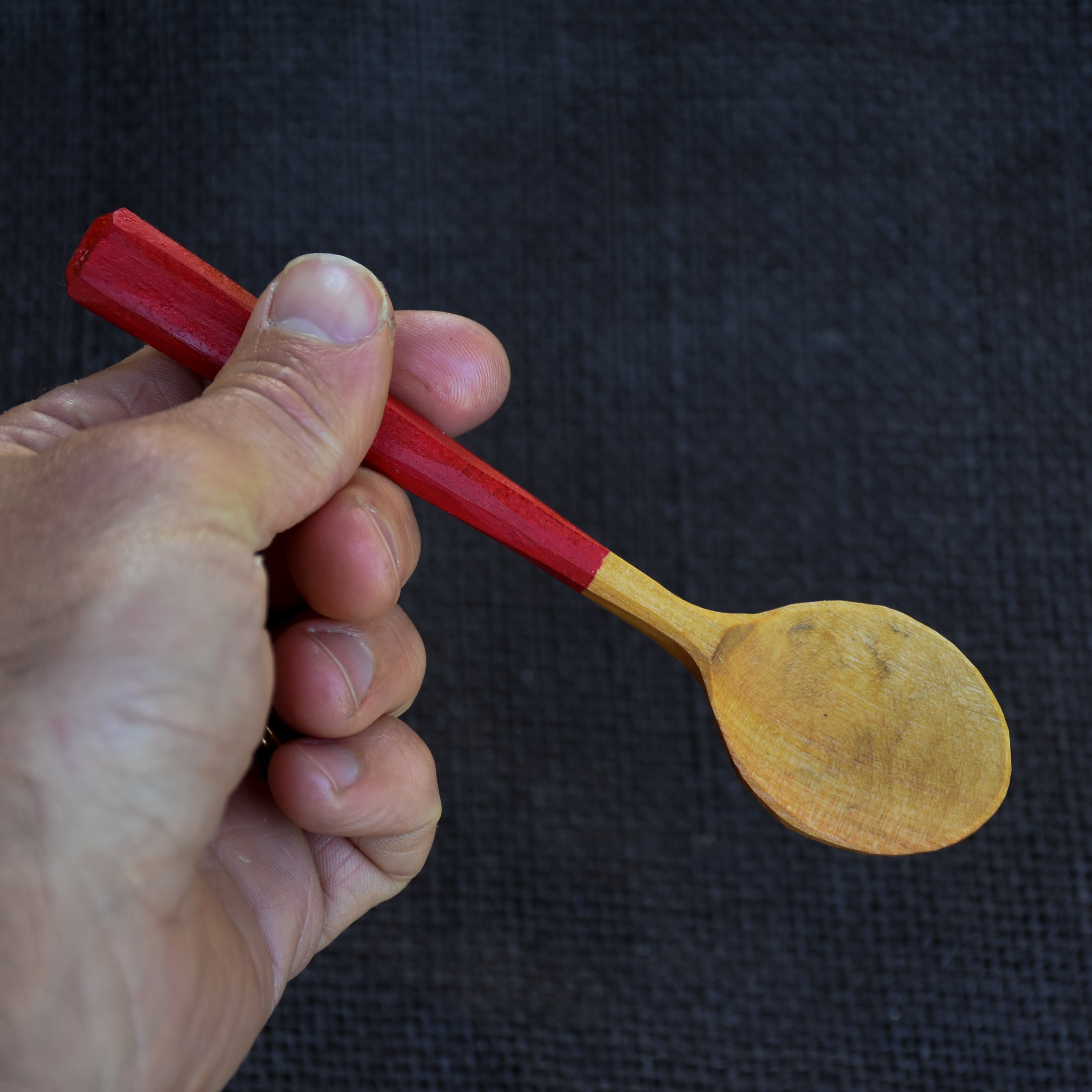 Baby Spoon ~ Red – Alex Finberg